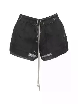 Rick Owens Drawstring-waist Shorts