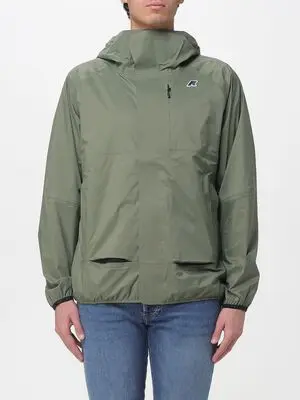 K-WAY Waterproof Hooded Jacket - Green