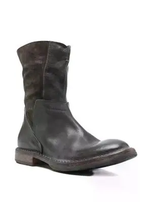 Moma Minsk Panelled Ankle Boots