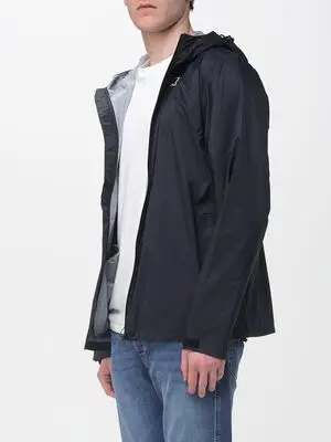K-WAY Hooded Zip-up Jacket - Black