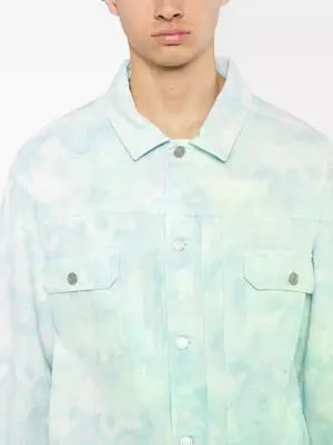 AGNES B. Floral Camouflage Jacket
