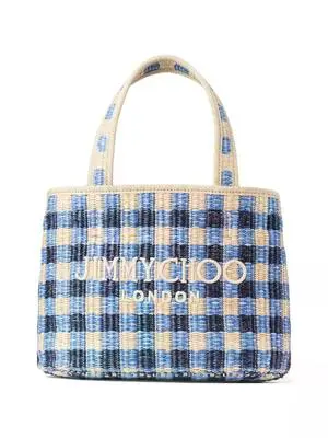 JIMMY CHOO East-west Mini Tote Bag - Blue
