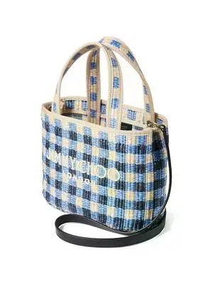 JIMMY CHOO East-west Mini Tote Bag - Blue