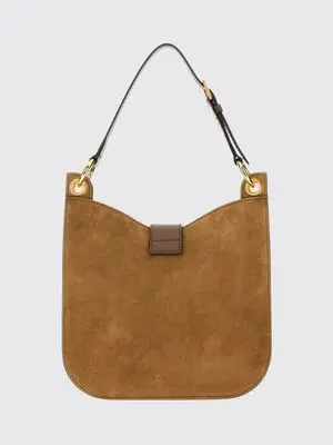 TOM FORD Suede Shoulder Bag - Burnt