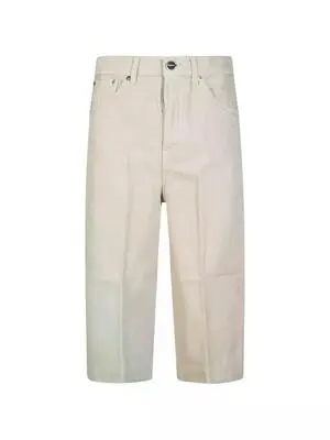 DONDUP Belt Loops Shorts - Neutrals