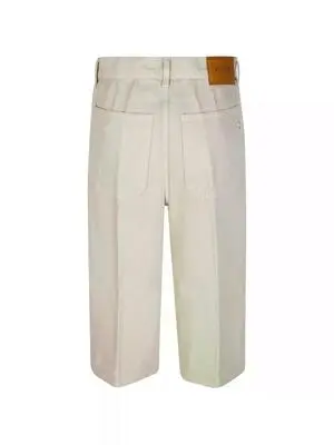 DONDUP Belt Loops Shorts - Neutrals