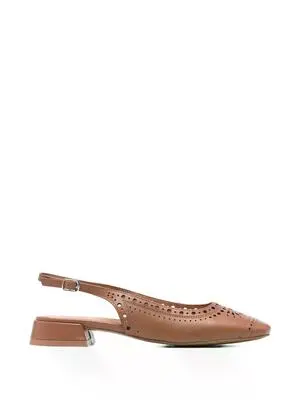 BIBI LOU Laser-cut Slingback Ballet Flats