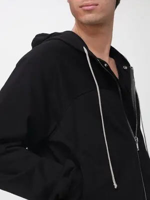 Rick Owens Zip-up Hoodie - Black