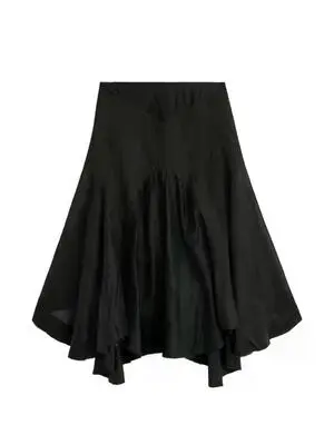 Our Legacy Panelled Midi Skirt - Black