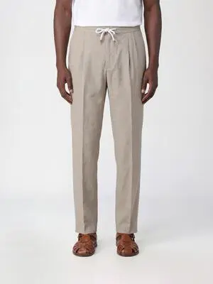 Brunello Cucinelli Brunello Cucinelli Linen And Cotton Trousers Kaki
