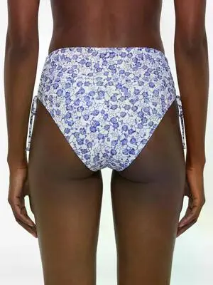 Isabel Marant Étoile Prudi Floral Print Bikini Briefs - Neutrals