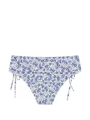 Isabel Marant Étoile Prudi Floral Print Bikini Briefs - Neutrals