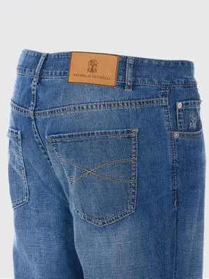 Brunello Cucinelli Straight Leg Jeans - Denim