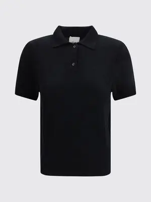 ALLUDE Cashmere Knit Polo Shirt