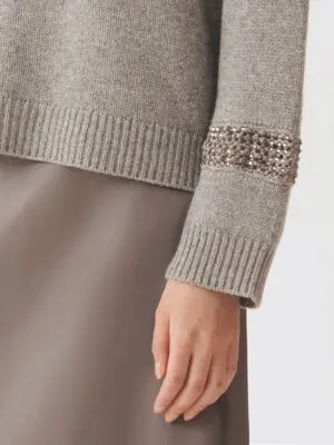 Fabiana Filippi Virgin Wool, Silk, And Cashmere Pullover