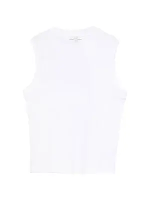 Vince Sleeveless Tank Top - White