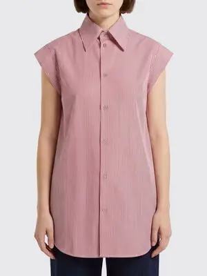 ARMARIUM Sleeveless Striped Cotton Shirt