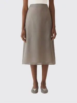 Fabiana Filippi Silk Blend Midi Skirt