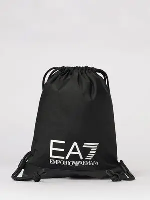 EA7 Logo Backpack - Black