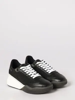 Stella McCartney Recycled Fabric Lace-up Sneakers - Black