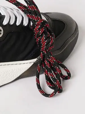Stella McCartney Recycled Fabric Lace-up Sneakers - Black