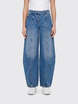 Women's Baggy Denim Trousers