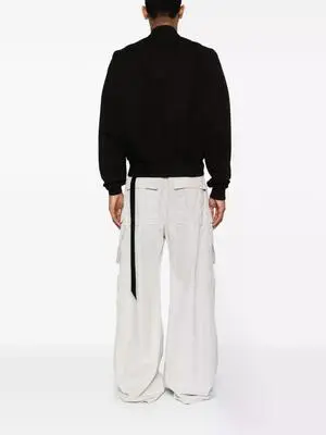 Rick Owens Zip Pocket Bomber Jacket - Black