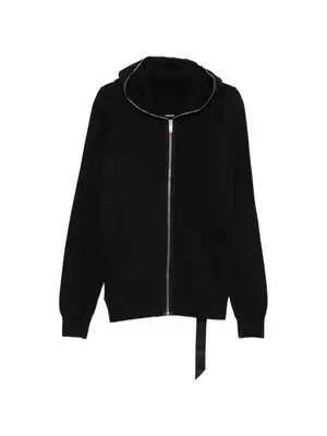 Rick Owens Zip-around Hooded Hoodie