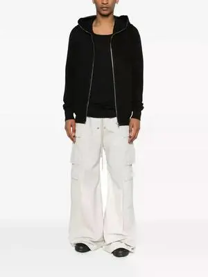 Rick Owens Zip-around Hooded Hoodie