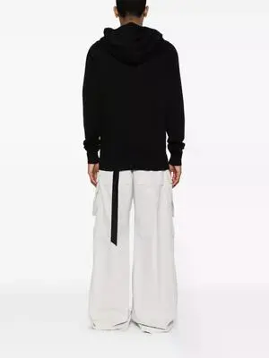 Rick Owens Zip-around Hooded Hoodie