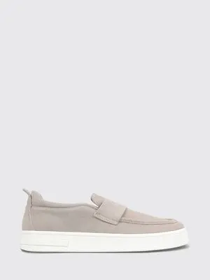 Armani Exchange Suede Loafers - Beige