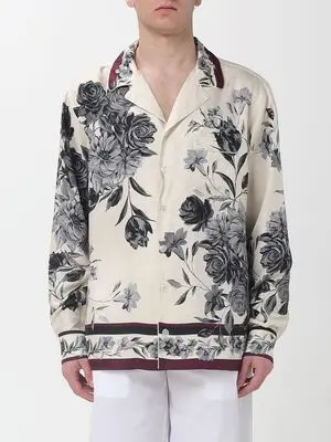 Dolce & Gabbana Floral Print Silk Shirt - Multicolor