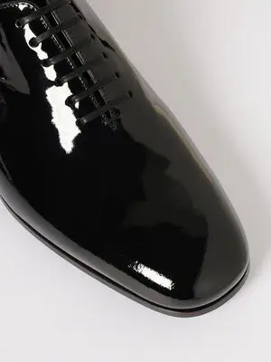 FERRAGAMO Patent Leather Oxford Shoes