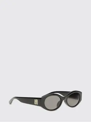 Balenciaga Oval Sunglasses - Black