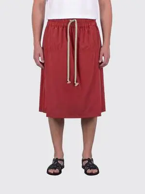 RICK OWENS + MONCLER Polyester Jogging Shorts - Red