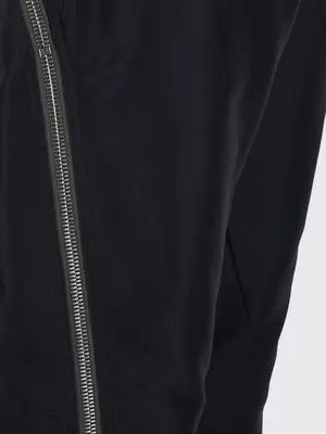 Rick Owens Banana Cotton Blend Trousers - Black