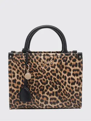 Liu Jo Leopard Print Top Handle Bag - Brown