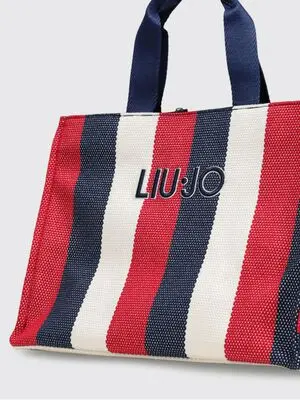 Liu Jo Striped Canvas Bag