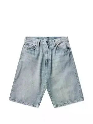 Carhartt Work In Progress Heavy Bleached Shorts - Blue