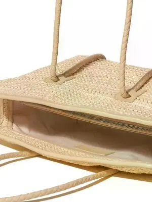 Hereu Forna Raffia Tote Bag - Neutrals