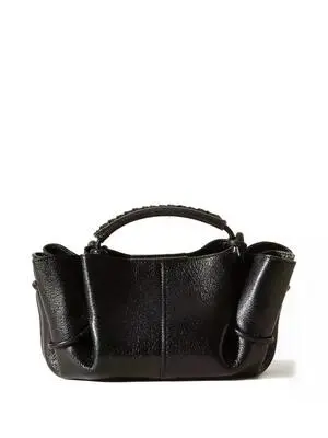 Hereu Mini Arta Braided Crossbody Bag - Black