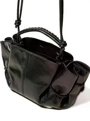 Hereu Mini Arta Braided Crossbody Bag - Black