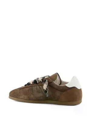 REPRESENT Low-pro Nubuck Patterned-laces Sneakers - Brown