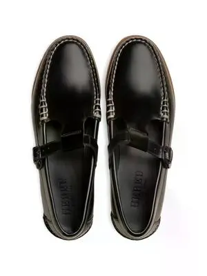 Hereu Alber T-bar Loafers - Black