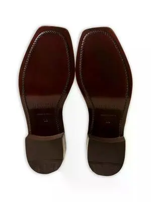 Hereu Alber T-bar Loafers - Brown