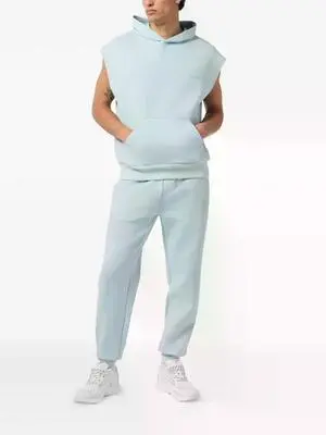 PLEIN SPORT Sleeveless Hoodie - Blue
