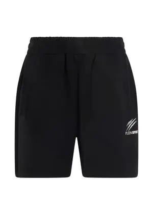 PLEIN SPORT Logo-embossed Shorts