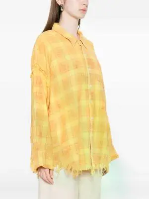 R13 Shredded Seam Drop Shirt