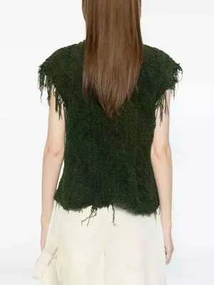 R13 Cable Knit Vest