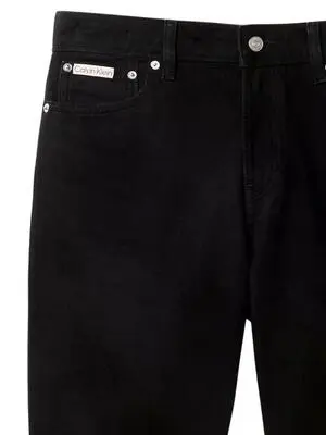 Calvin Klein Logo-detail Jeans - Black